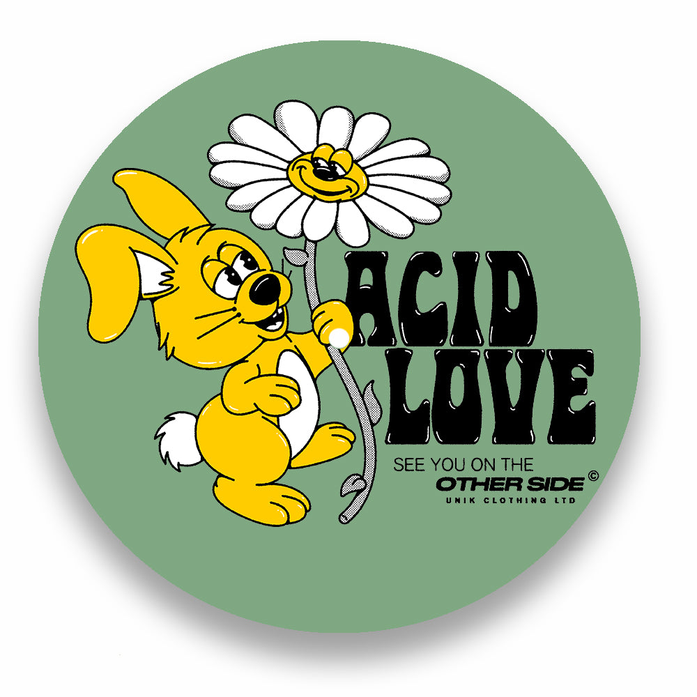 Acid Love 0.06 'Other Side' Vinyl Slipmat - Teal – UN:IK Clothing