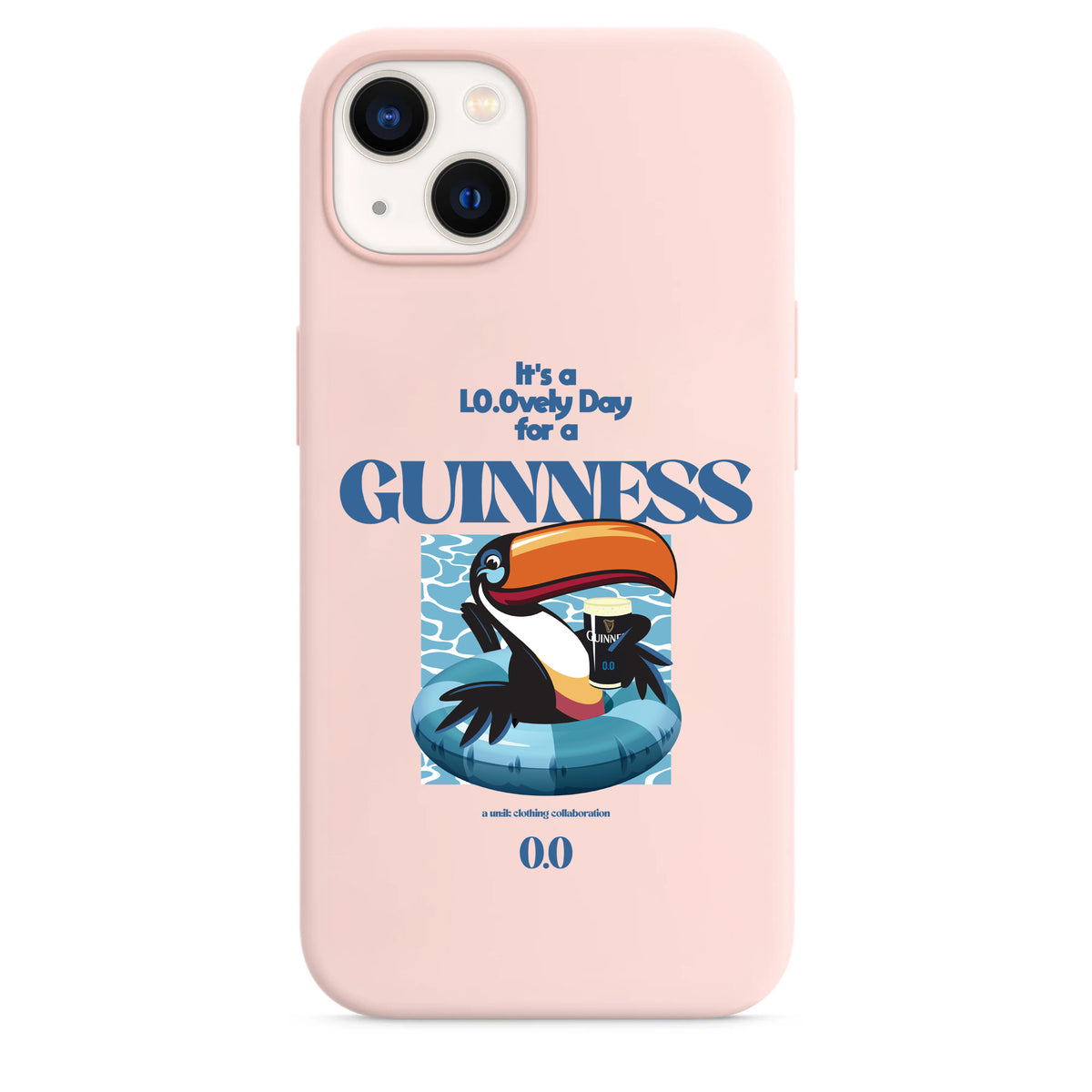 Guinness x UN:IK 'Zero' Phone Case - Pink – UN:IK Clothing