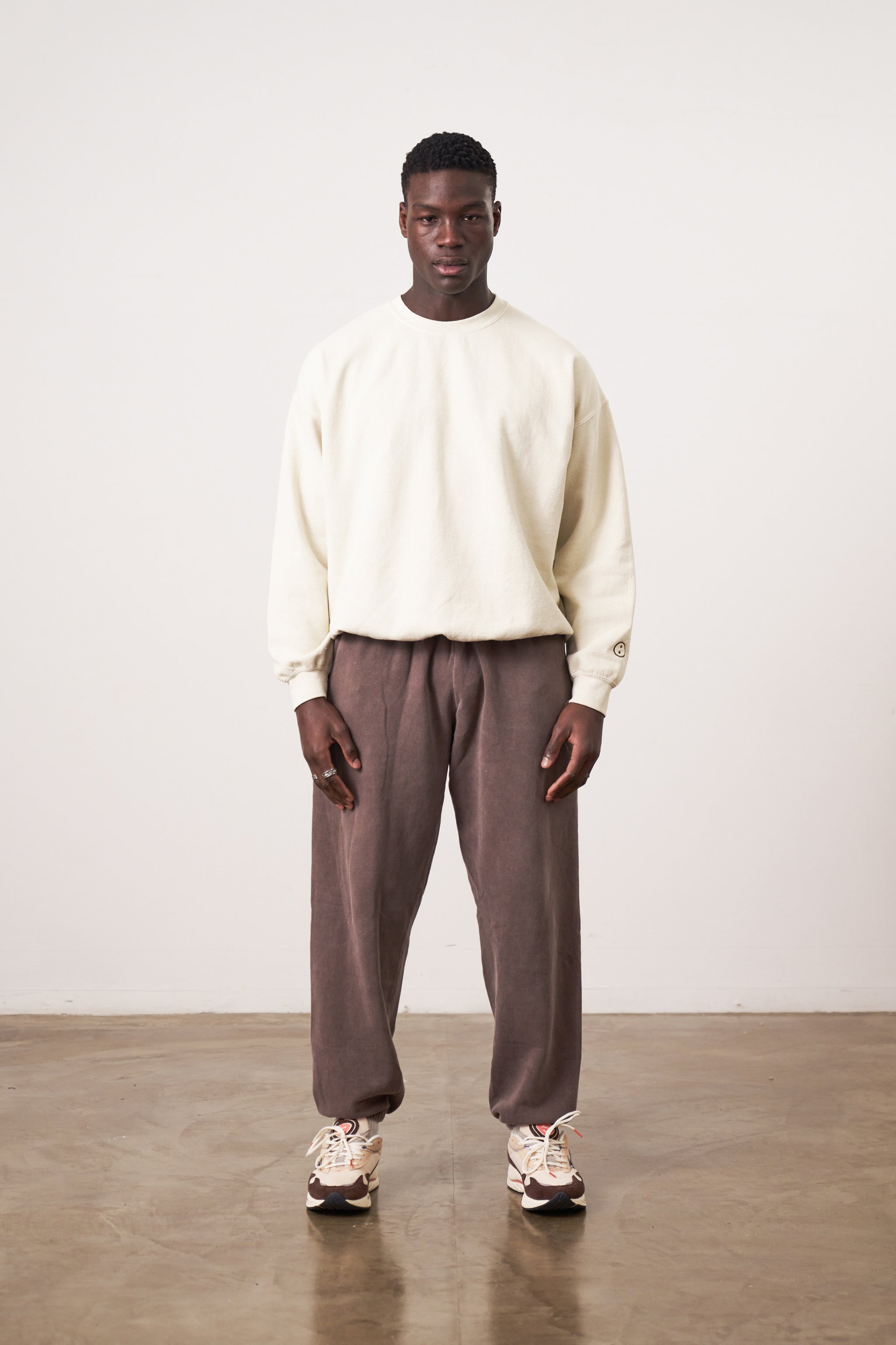 Essentials Vintage Washed Sweater - Ivory – UN:IK Clothing