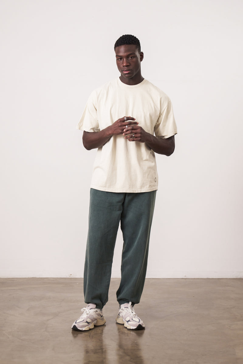 Essentials Vintage Washed Tee - Ivory – UN:IK Clothing