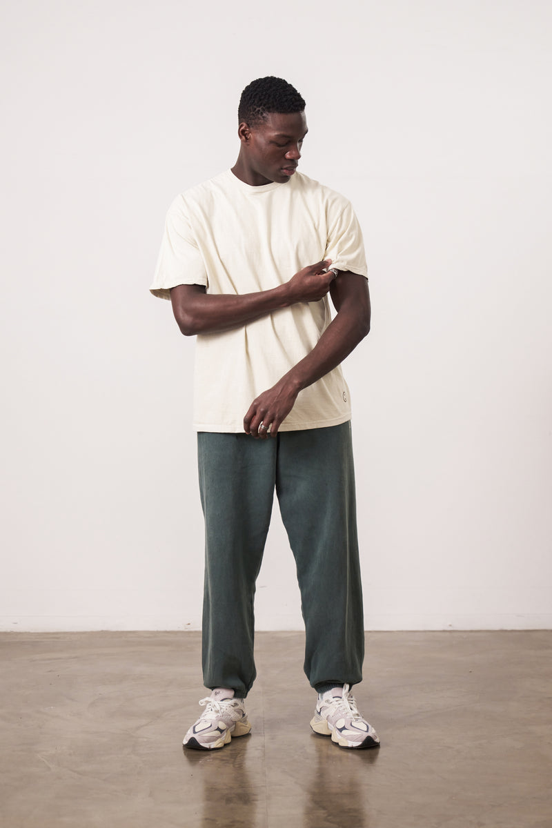 Essentials Vintage Washed Tee - Ivory – UN:IK Clothing