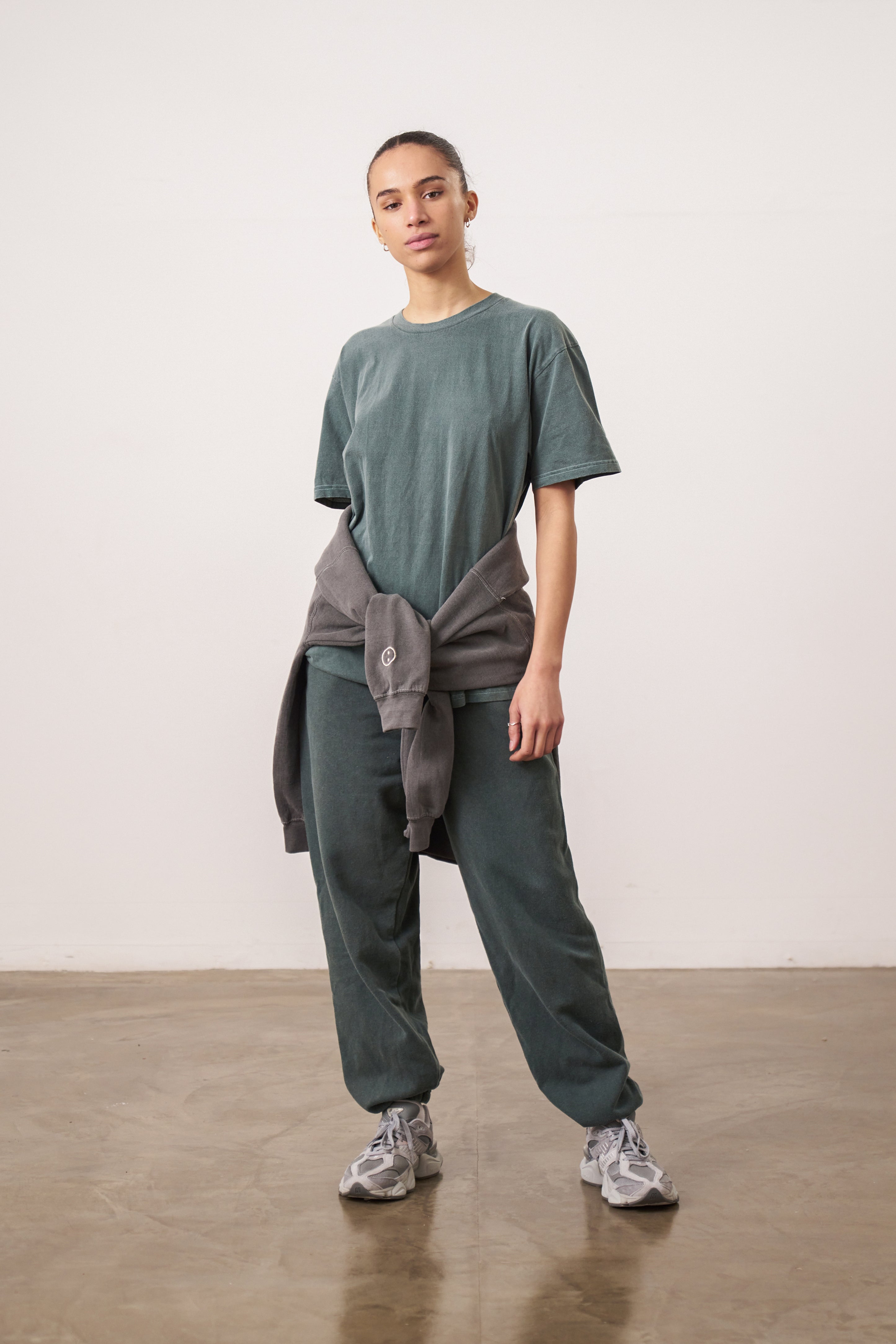 Essentials Vintage Washed Tee - Forest – UN:IK Clothing