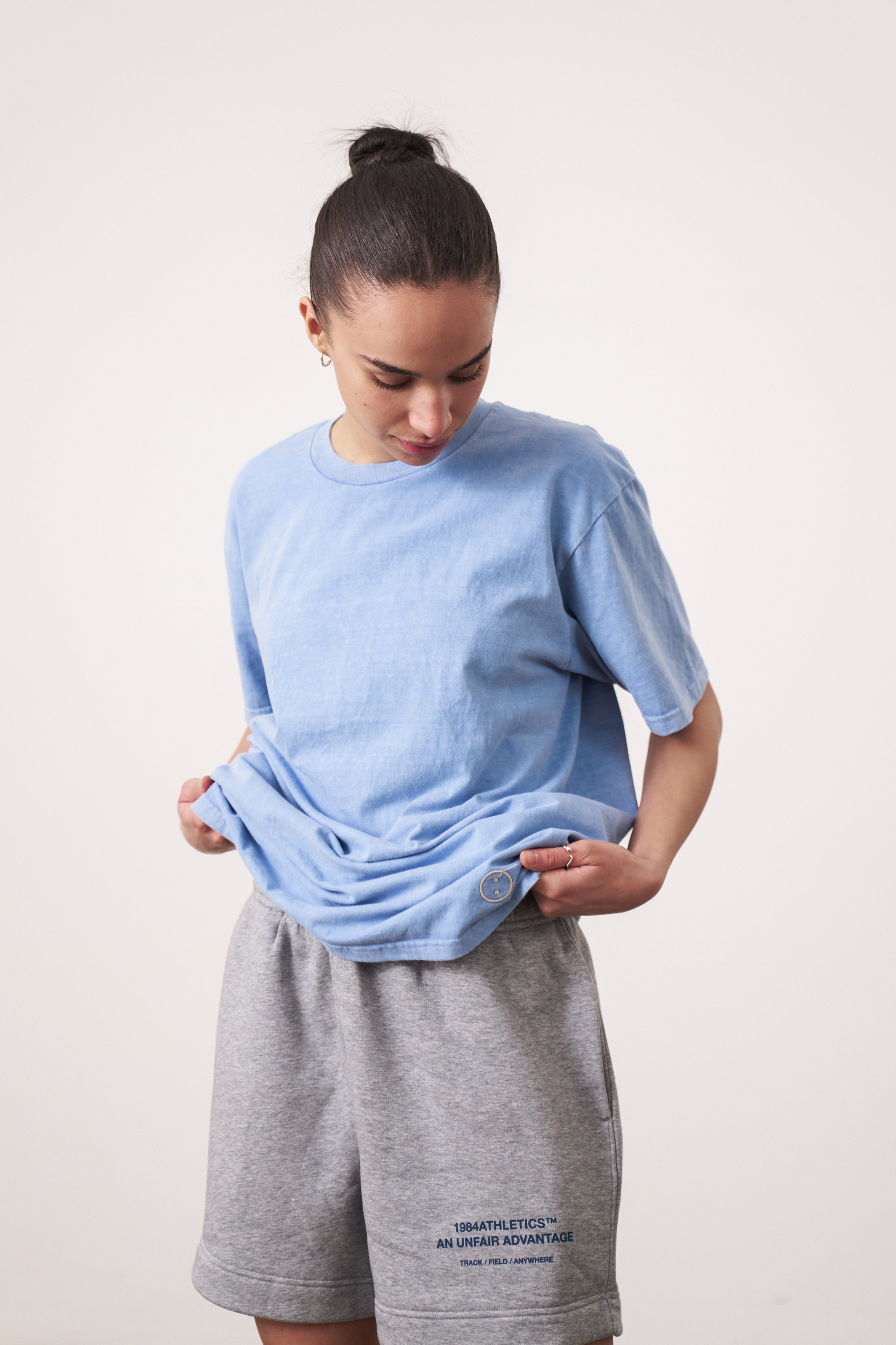 Essentials Vintage Washed Tee - Powder Blue – UN:IK Clothing