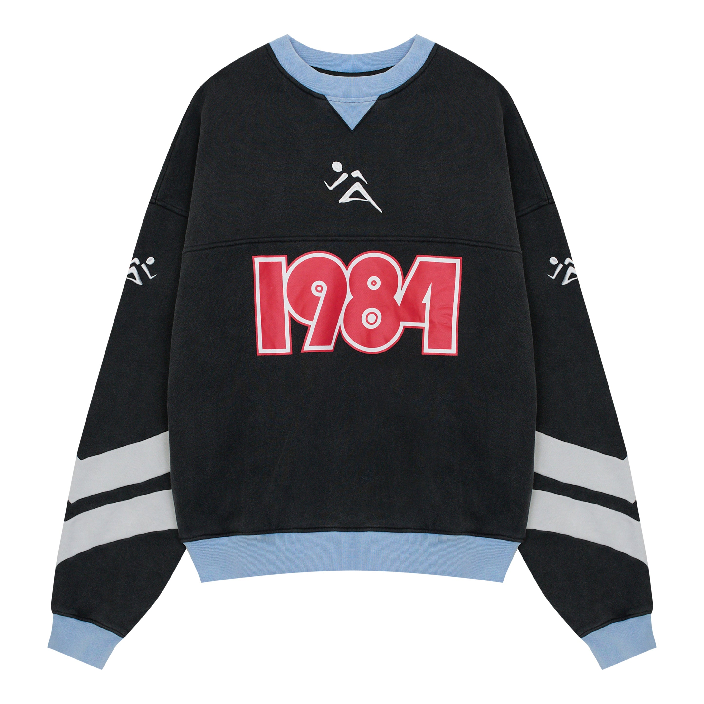 Vice 84 'Pre-Match' Heavyweight Washed Sweater - Black – UN:IK Clothing