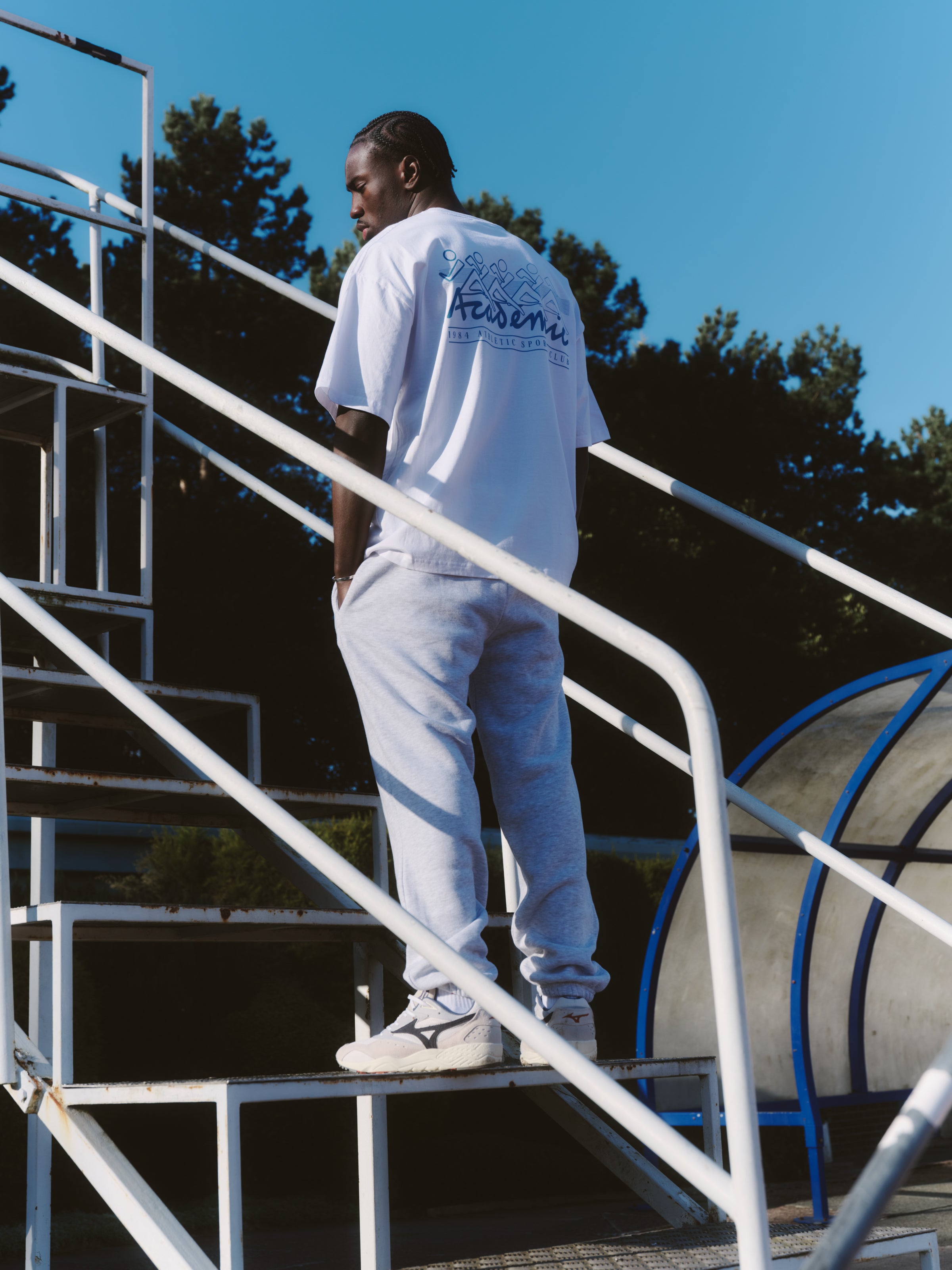 Vice 84 'Athletic Sports Club' Tee - White – UN:IK Clothing