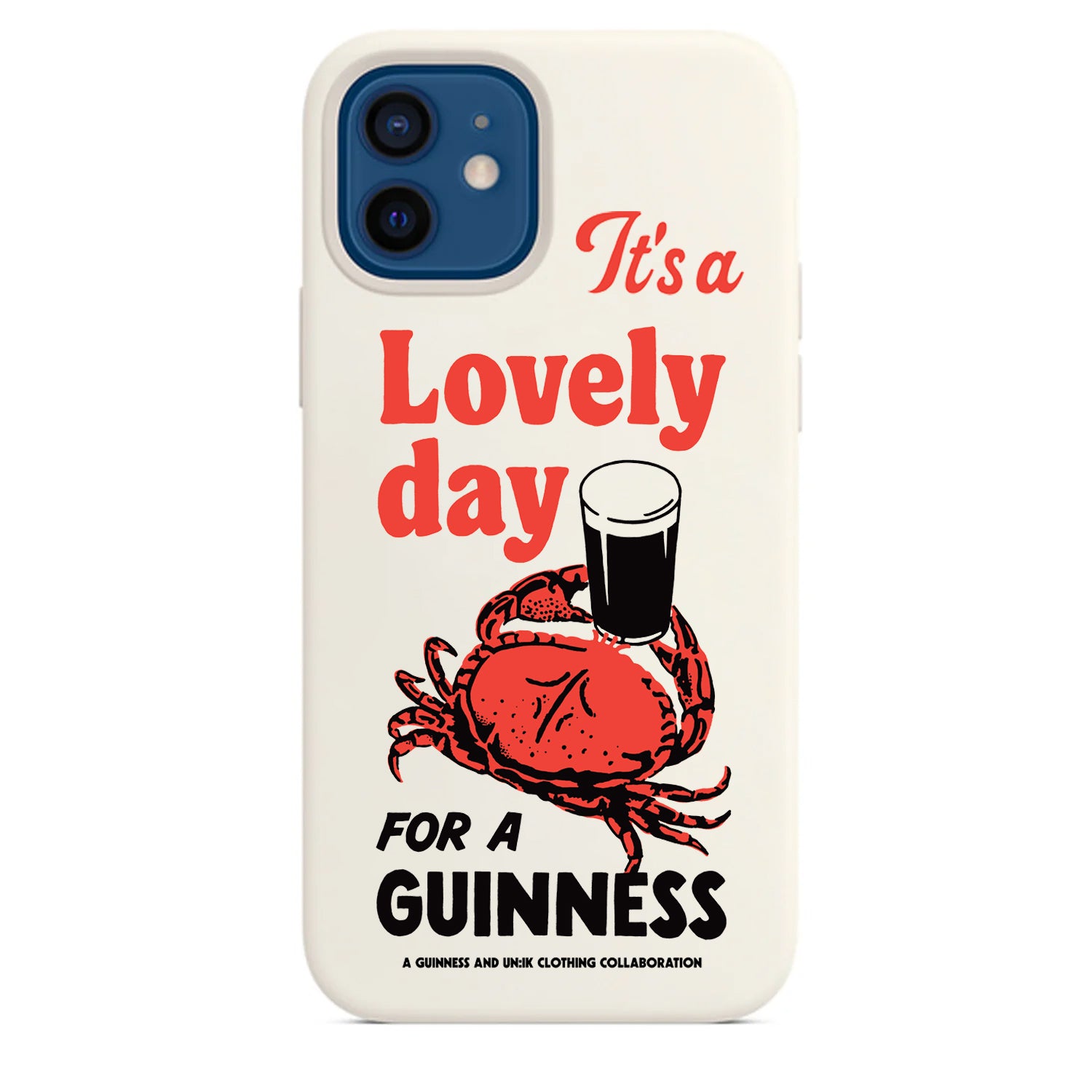 Guinness x UN:IK 'Crab' Phone Case - Sand – UN:IK Clothing