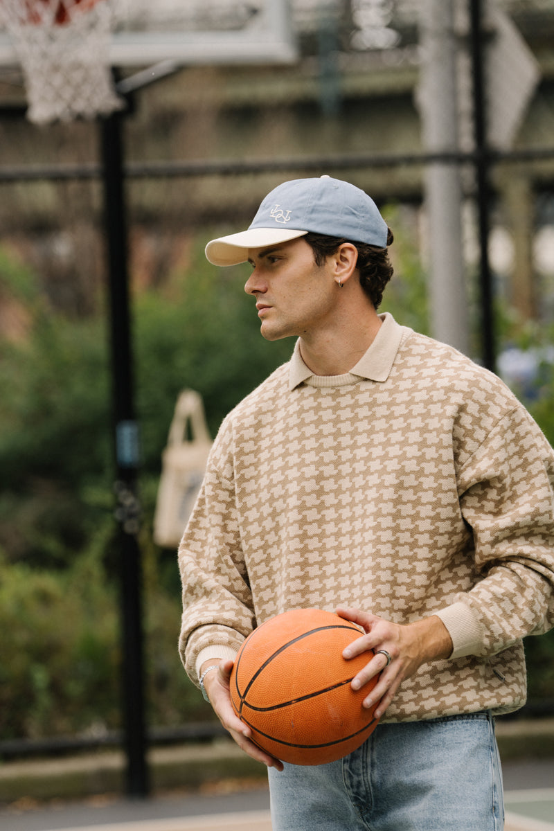 bound Signature Baseball Cap - Blue/Cream – UN:IK Clothing