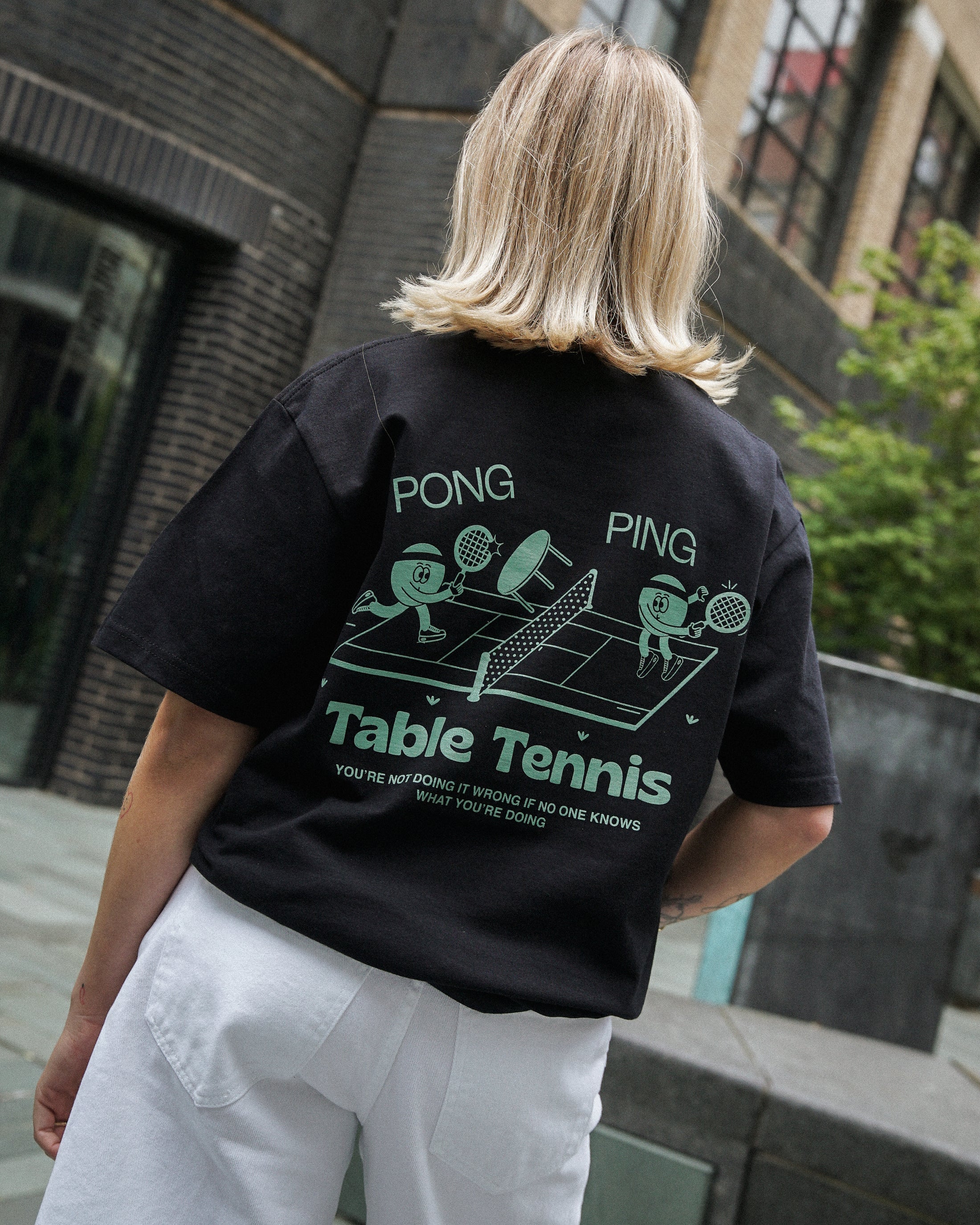 Other Side Store 'Ping Pong' Tee - Black – UN:IK Clothing