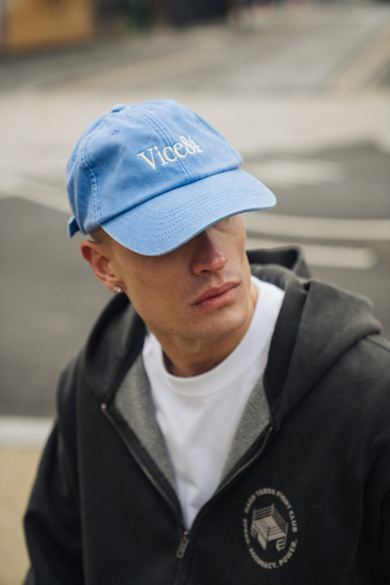 Vice 84 'Classic' Cap - Washed Blue – UN:IK Clothing