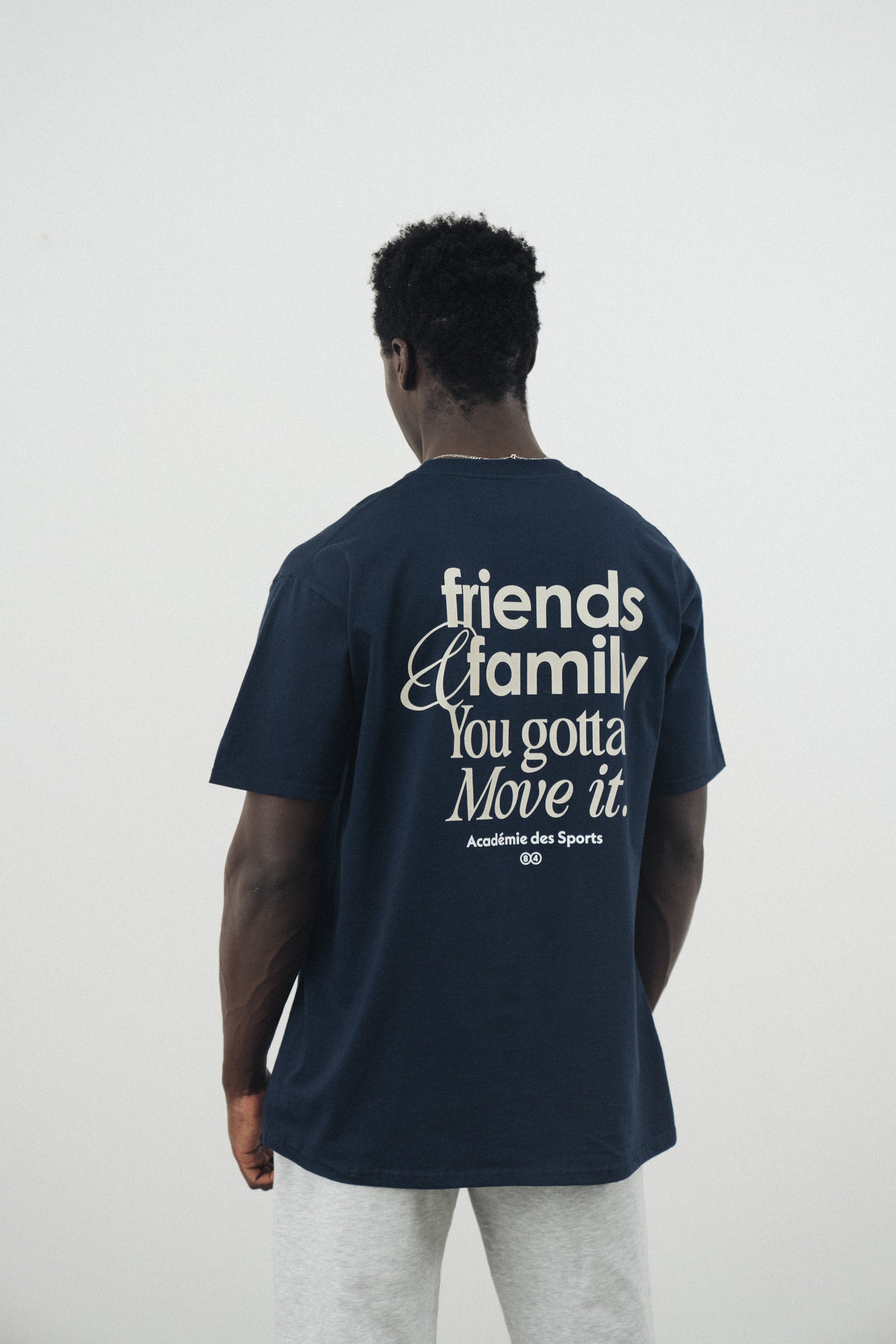 Vice 84 'Friends & Family' Tee - Navy – UN:IK Clothing