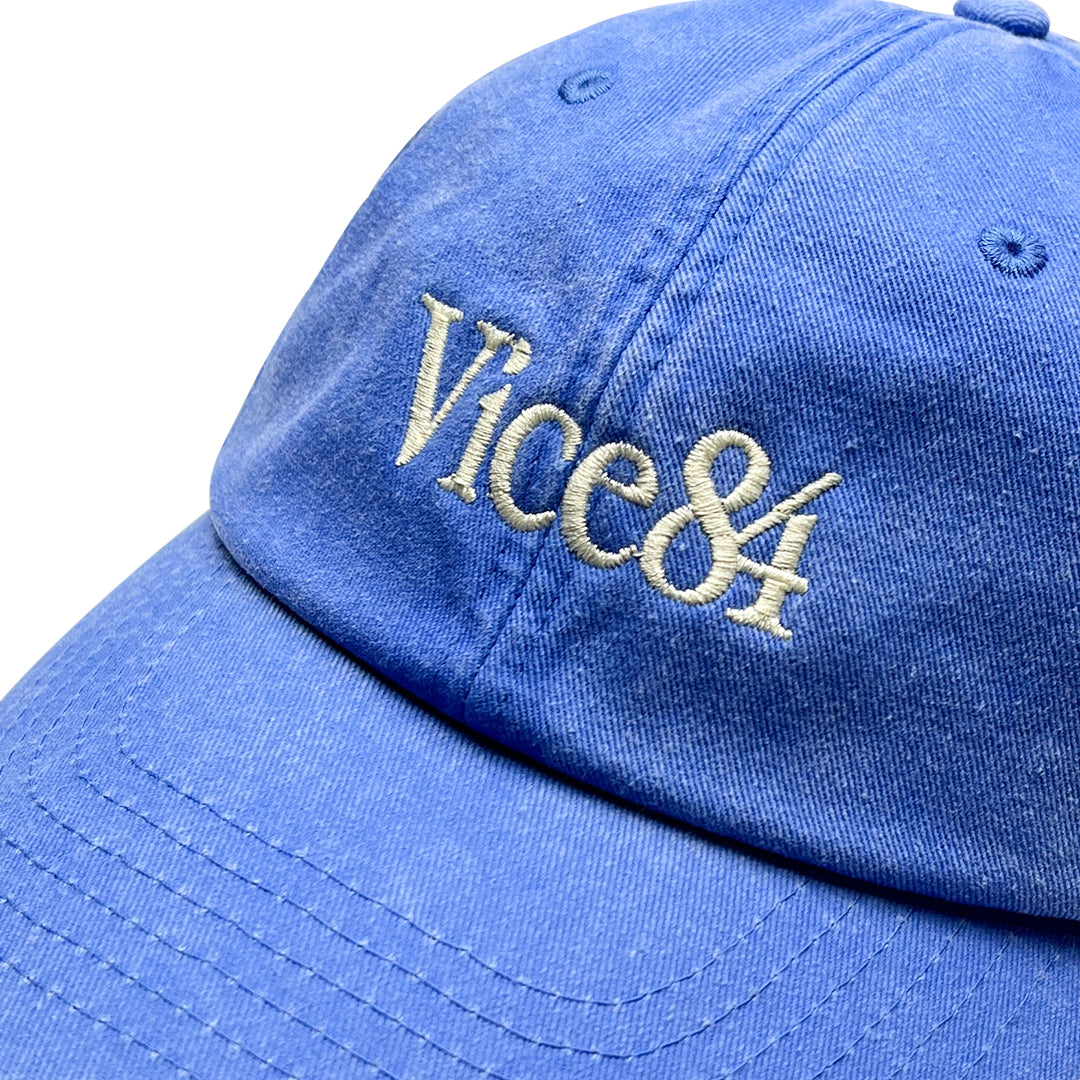 Vice 84 'Classic' Cap - Washed Blue – UN:IK Clothing