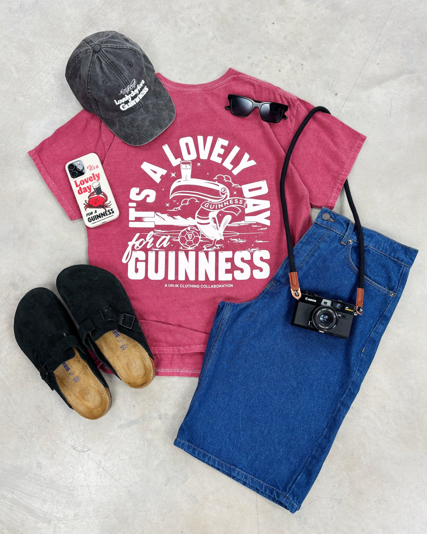 Guinness x UN:IK 'Crab' Phone Case - Sand – UN:IK Clothing