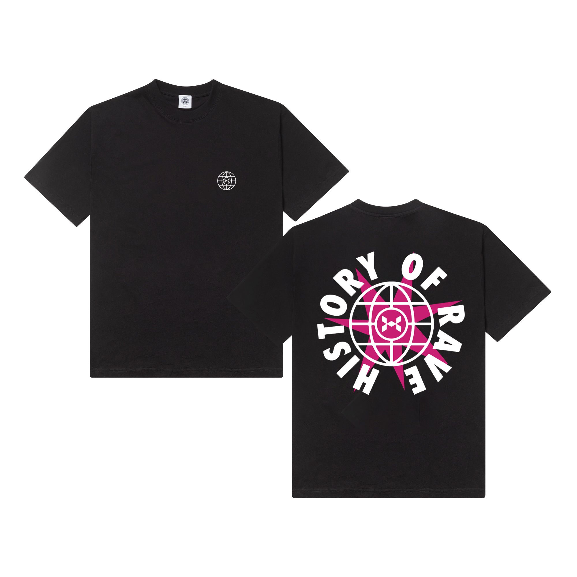 History Of Rave 'Logo' Tee - Black – UN:IK Clothing
