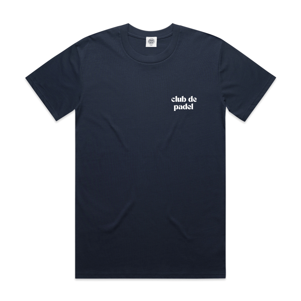 Club de Padel Logo Tee - Navy – UN:IK Clothing