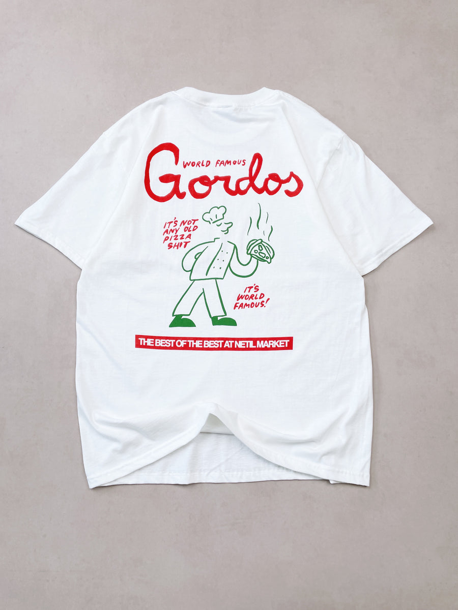 World Famous Gordos x Hephee 'World Famous' Tee - White – UN:IK Clothing