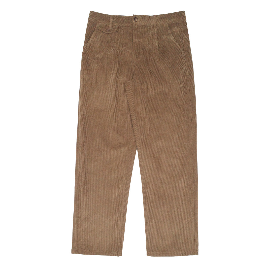 bound Wide Leg Corduroy Trousers - Pecan Brown – UN:IK Clothing