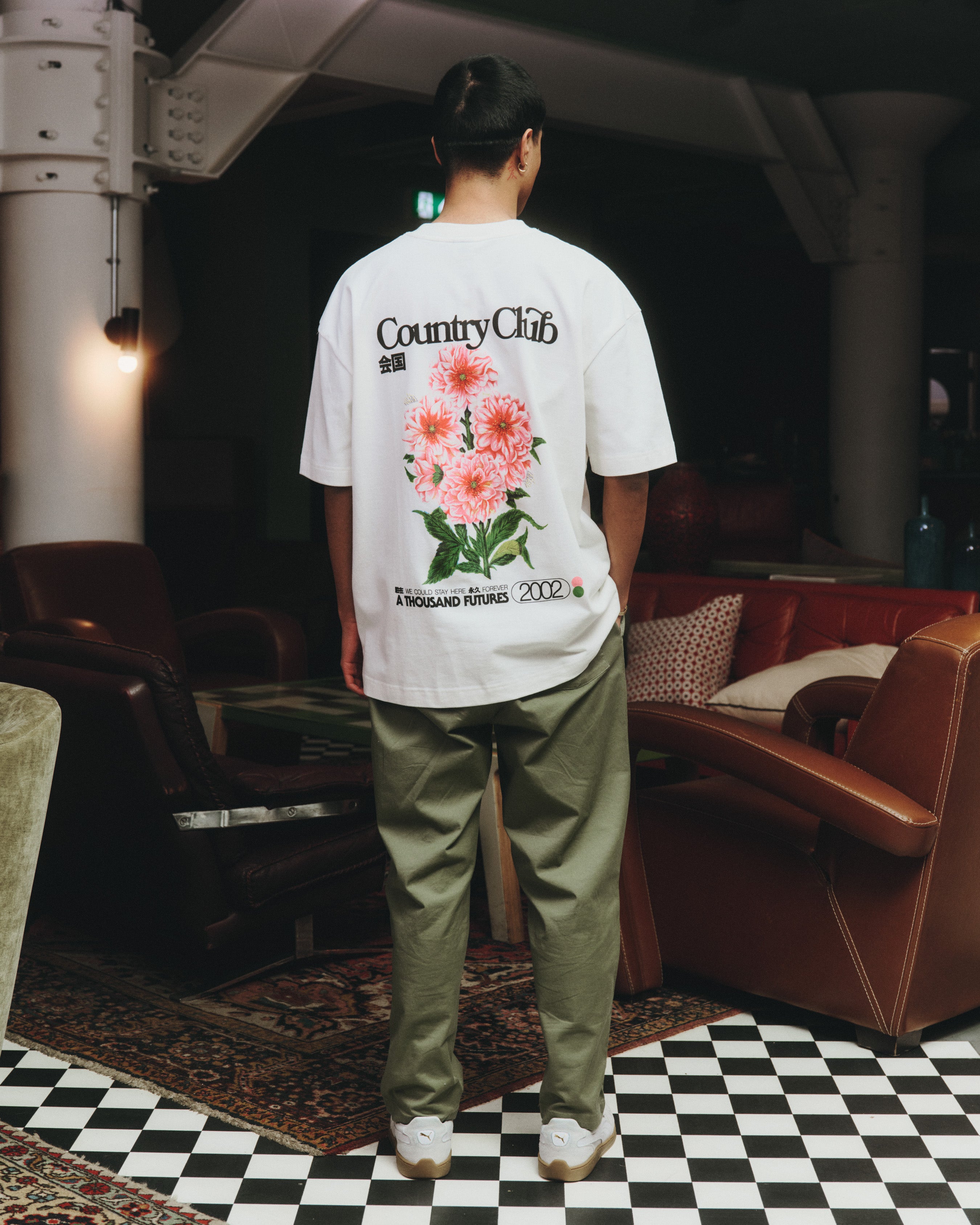 A Thousand Futures x GK 'Country Club' Tee - Off-White – UN:IK Clothing