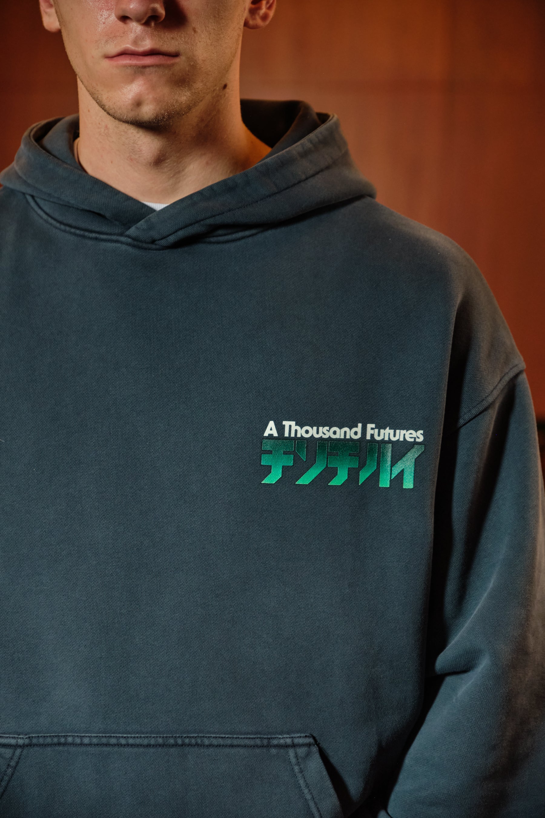 A Thousand Futures x GK 'In the Fields' Washed Hoodie - Navy – UN:IK ...