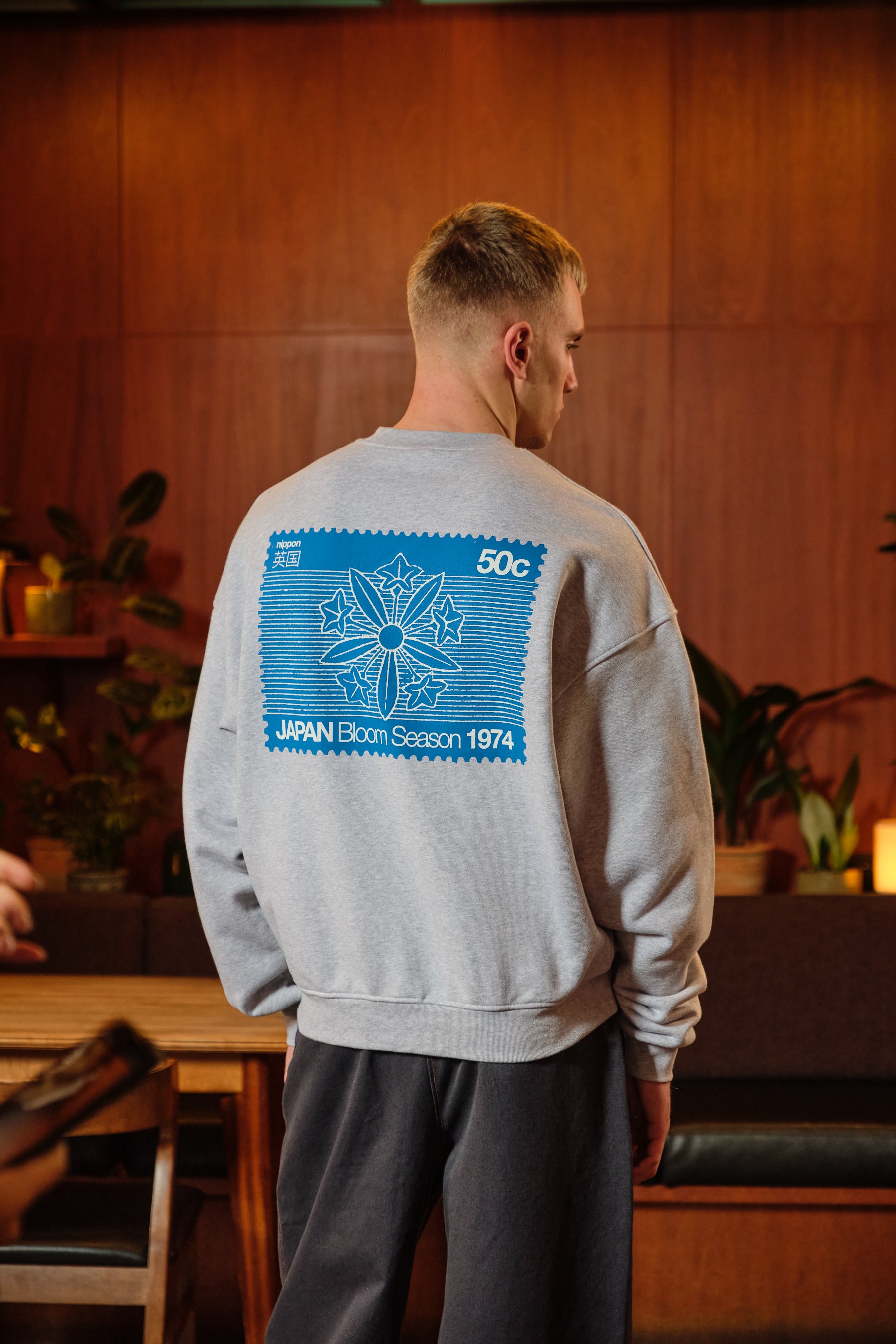 A Thousand Futures x GK 'Bloom Season' Sweater - Ash Grey – UN:IK Clothing
