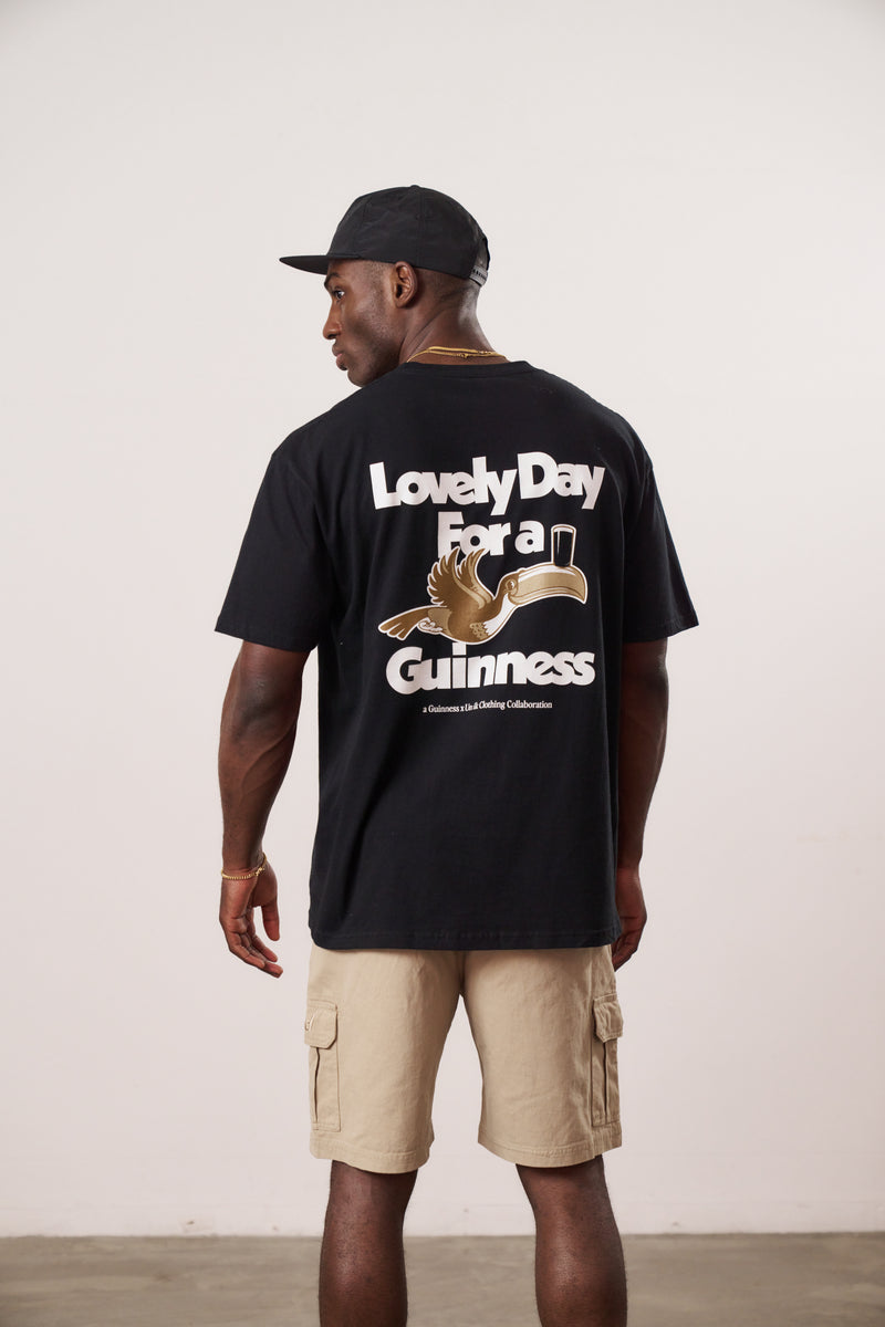 Guinness x UN:IK 'Lovely Day' Tee - Black – UN:IK Clothing