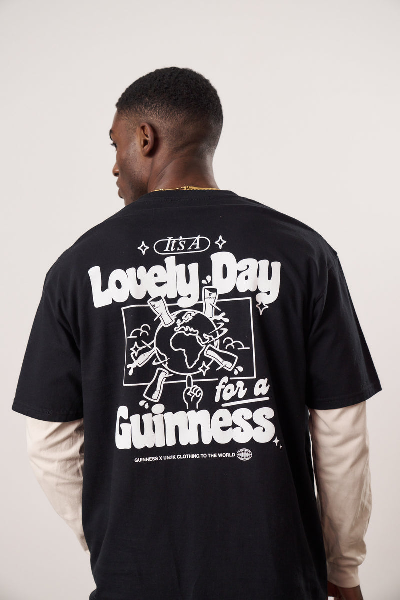 Guinness x UN:IK 'Worldwide' Tee - Black – UN:IK Clothing
