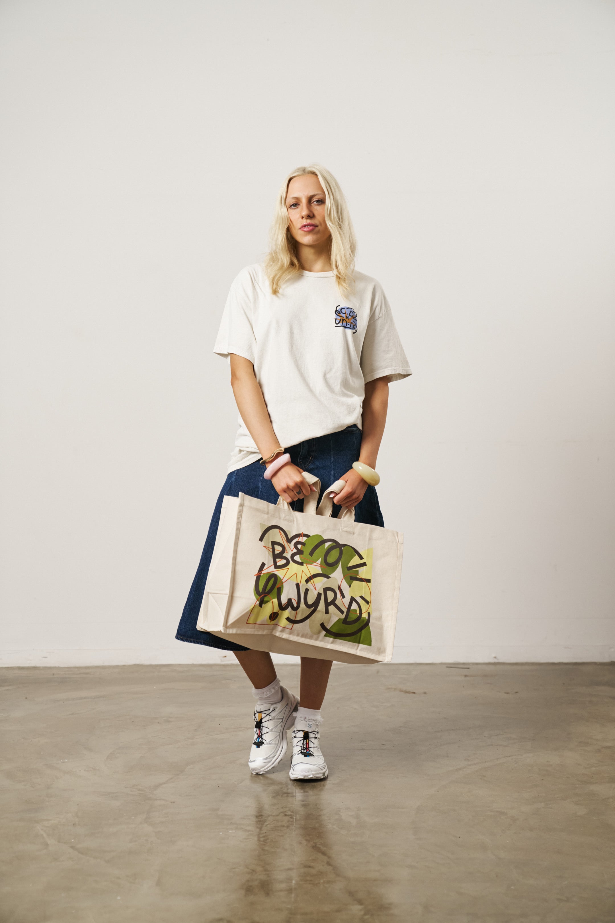 C.D x UN:IK 'Sun and Moon' Washed Tee - Ecru – UN:IK Clothing