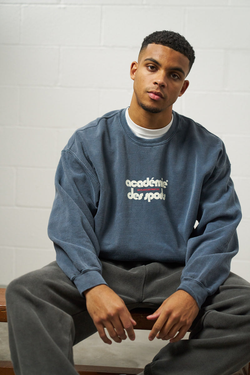 Vice 84 'Club Académie' Vintage Washed Sweater - Navy – UN:IK Clothing