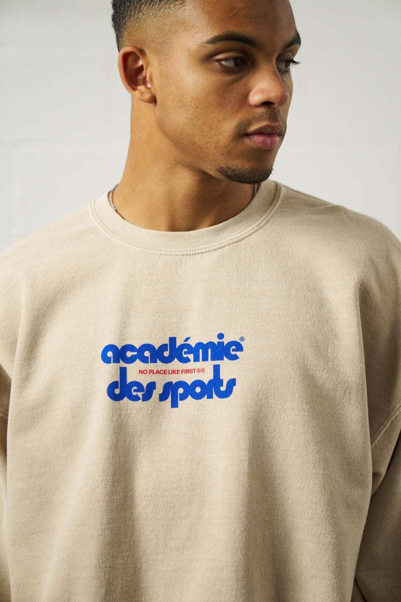 Vice 84 'Club Académie' Vintage Washed Sweater - Sand – UN:IK Clothing