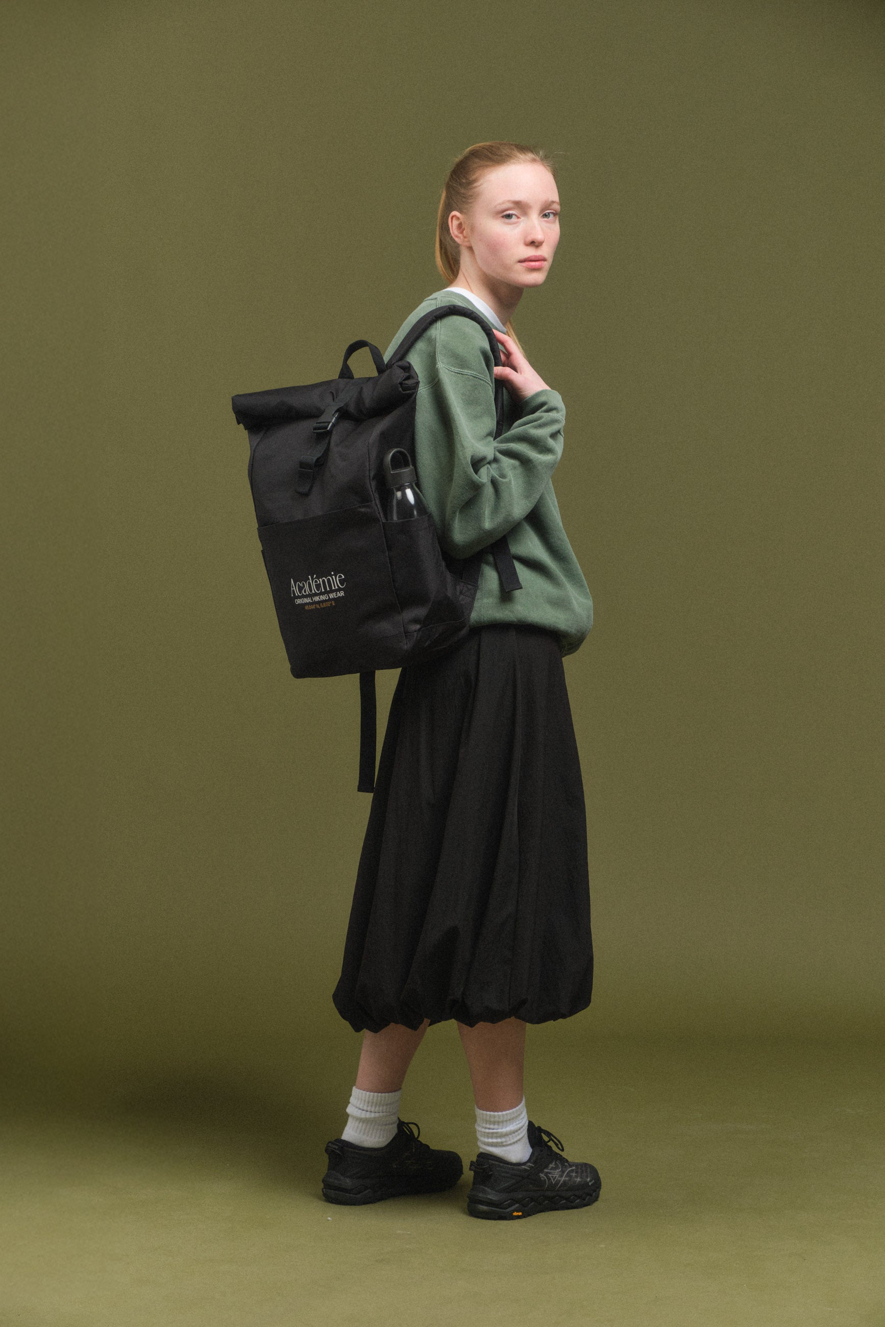 Vice 84 'Co-Ordinates' Roll Top Hiking Backpack - Black – UN:IK Clothing