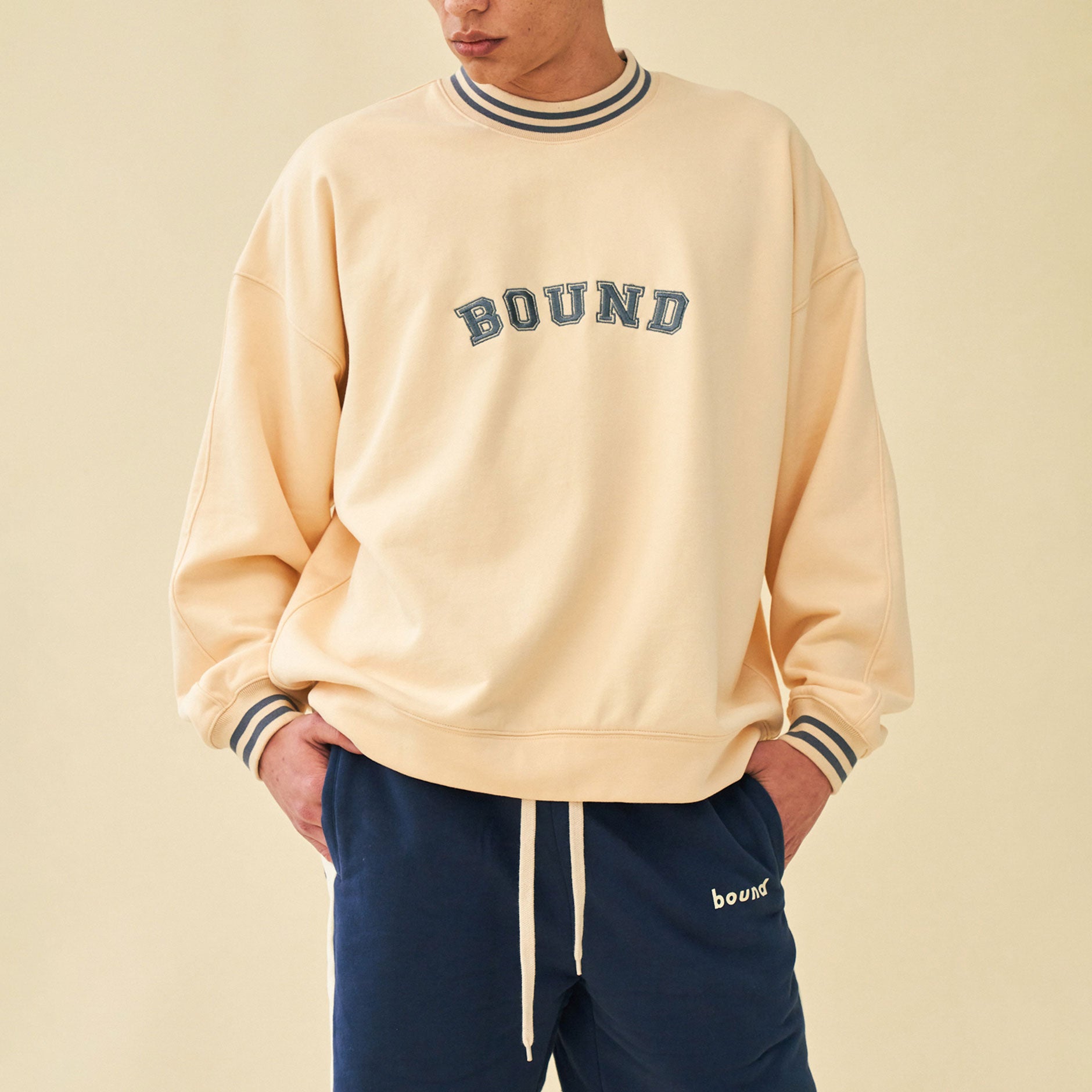 bound 'Varsity' Sweater - Natural – UN:IK Clothing