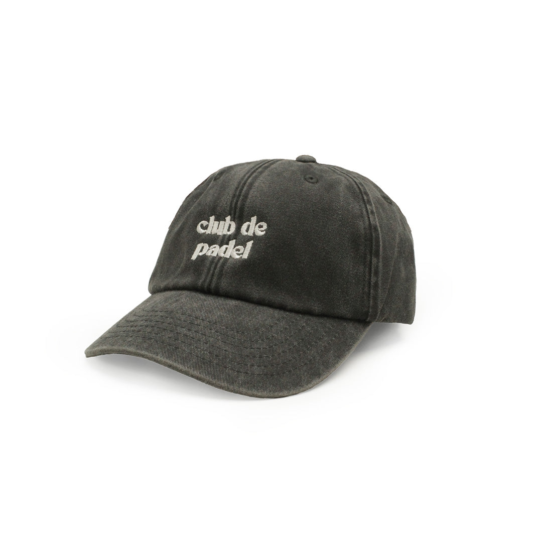 Club de Padel Washed Cap - Washed Black – UN:IK Clothing