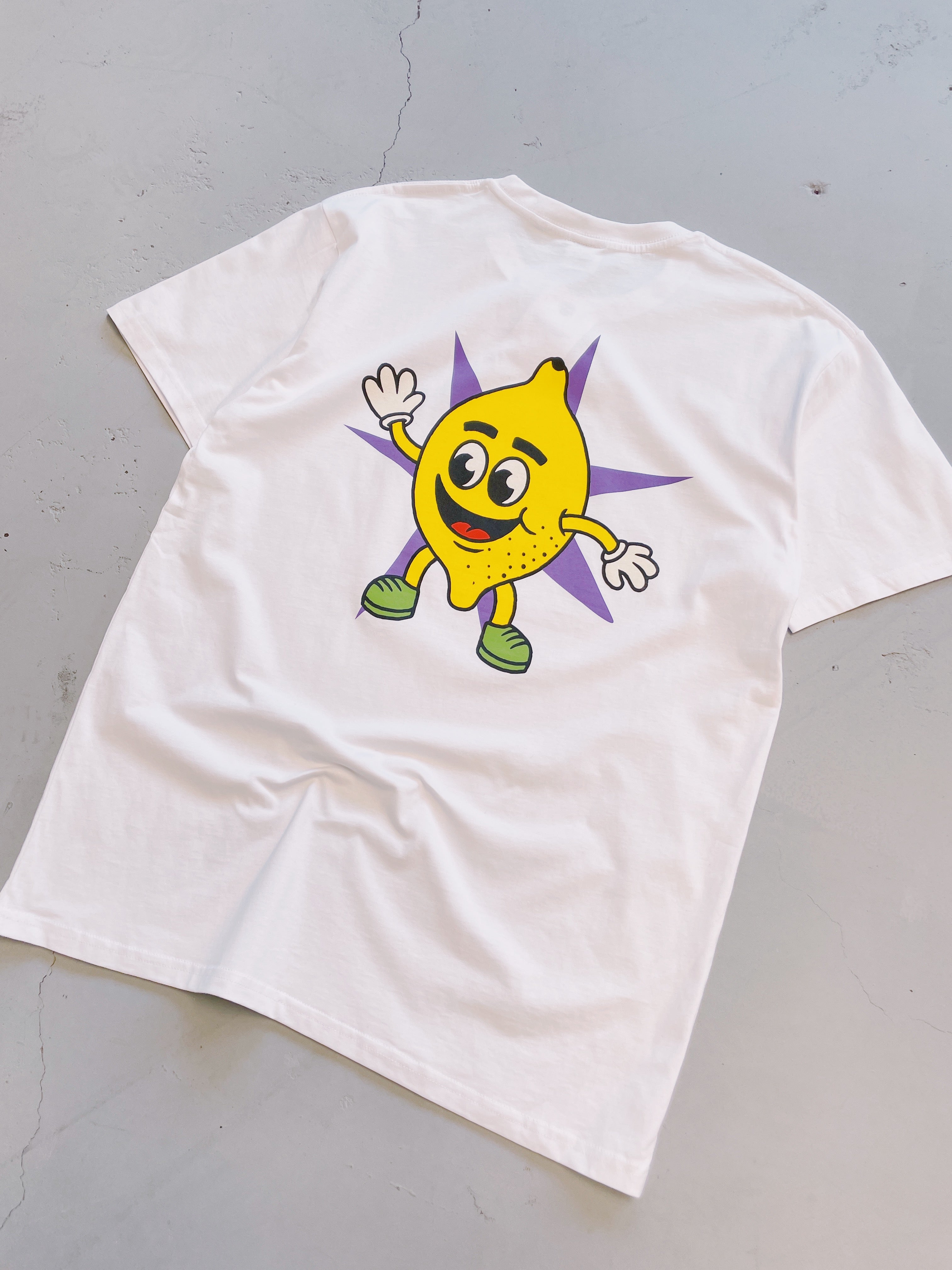 History Of Rave 'Lemon' Tee - White – UN:IK Clothing