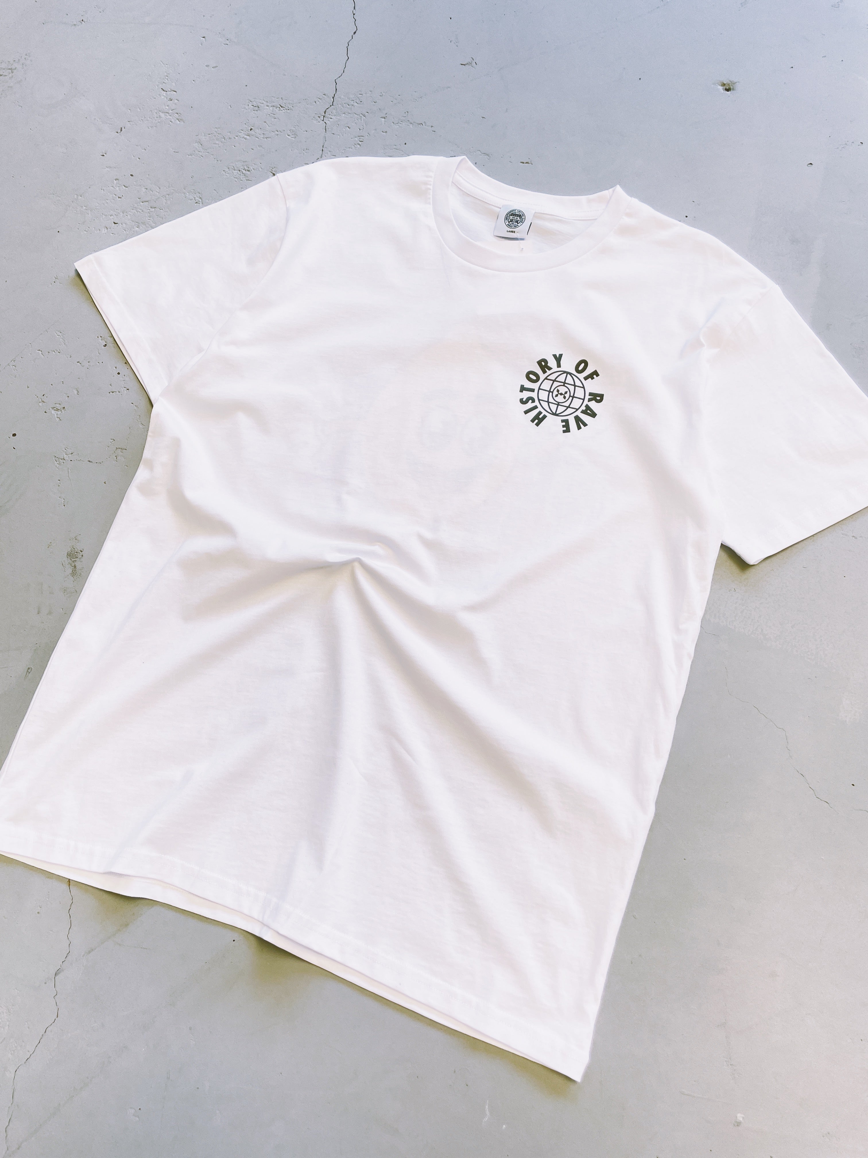 History Of Rave 'Lemon' Tee - White – UN:IK Clothing