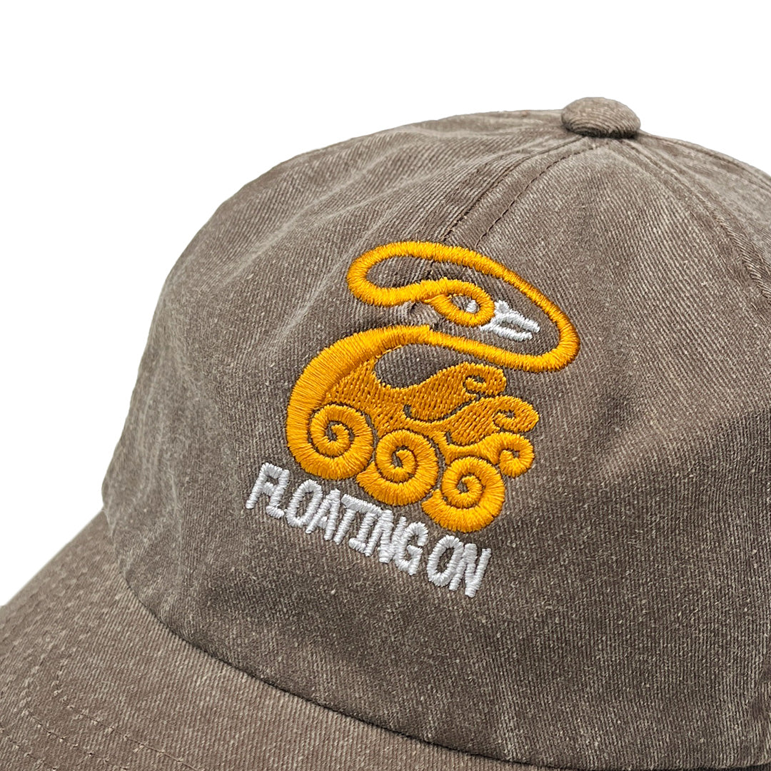 KBAR X UN:IK 'Floating On' Washed Cap - Brown – UN:IK Clothing