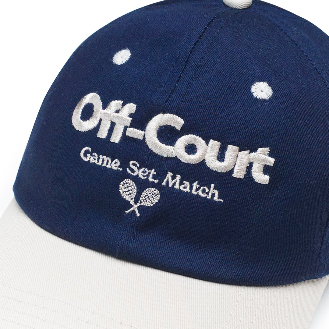 Vice 84 'Off-Court' Tennis Cap - Navy/Cream – UN:IK Clothing