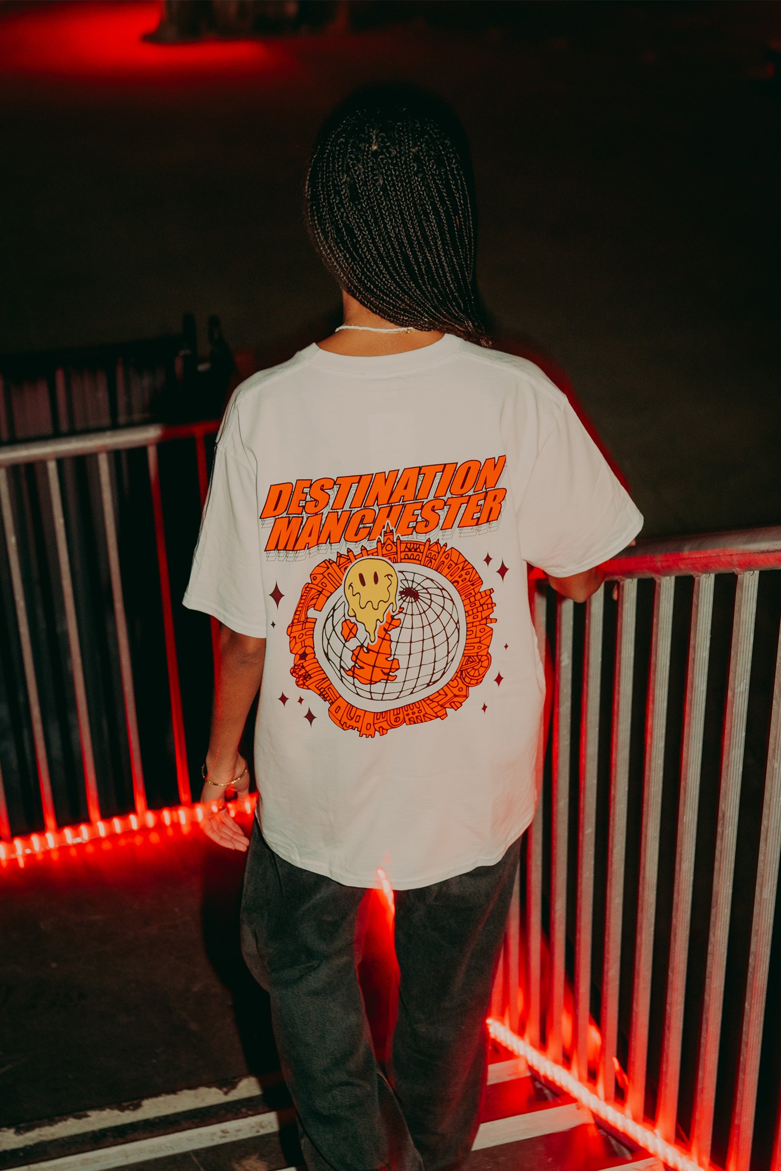 WHP x UN:IK 'Destination Manchester' Tee - White – UN:IK Clothing