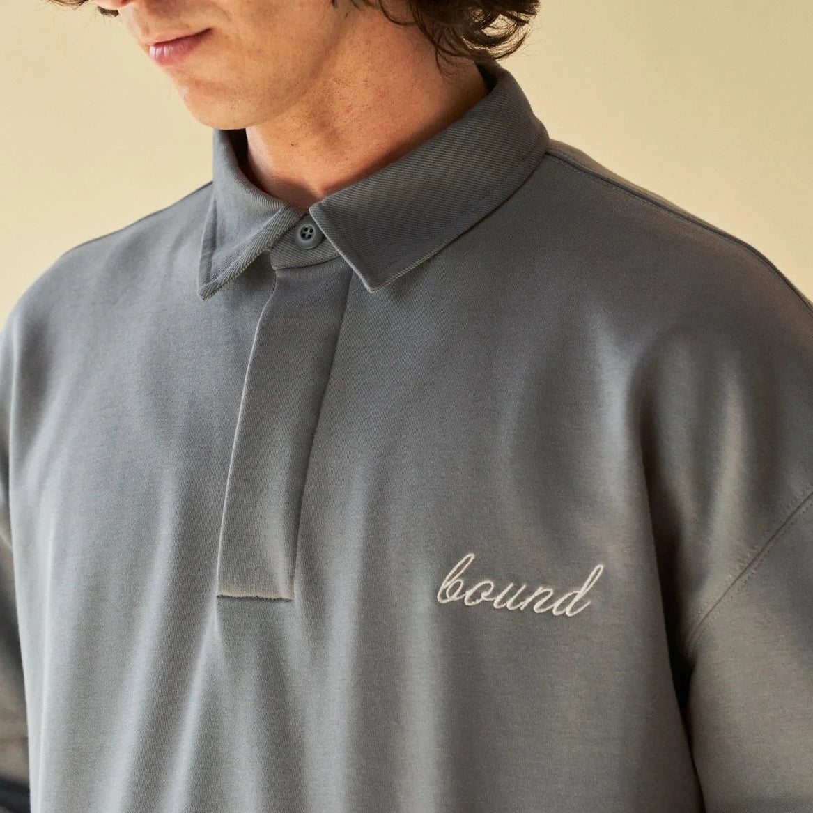 bound 'Sage Grey' Rugby Polo – UN:IK Clothing